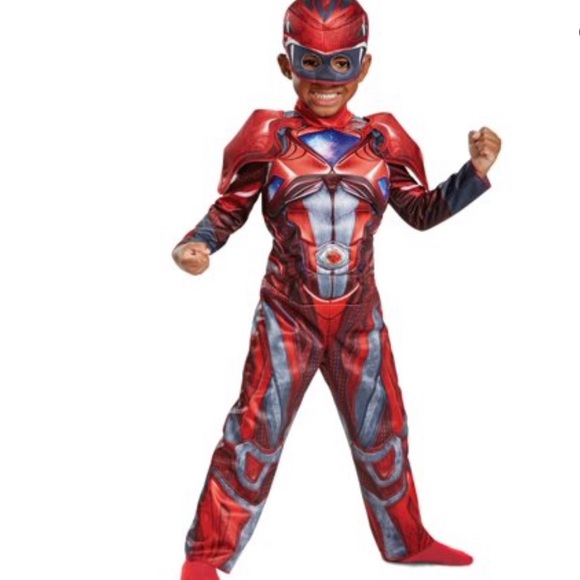 Disguise | Costumes | Boys Sabans Power Rangers Red Ranger Muscle Torso ...